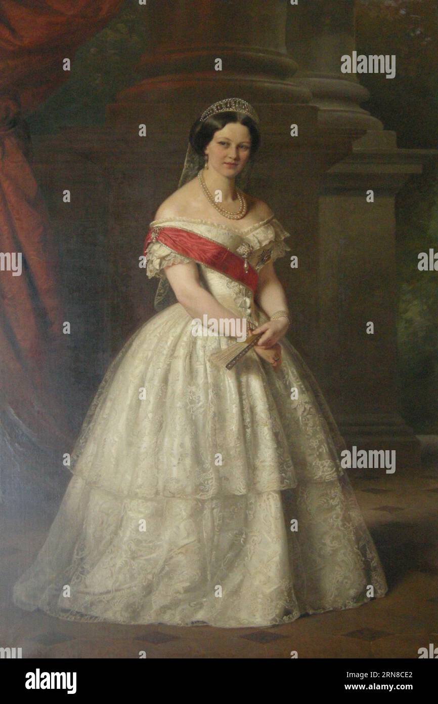 Marie Alexandrina of Saxe-Altenburg, Queen of Hanover (1818-1907) 1855 ...