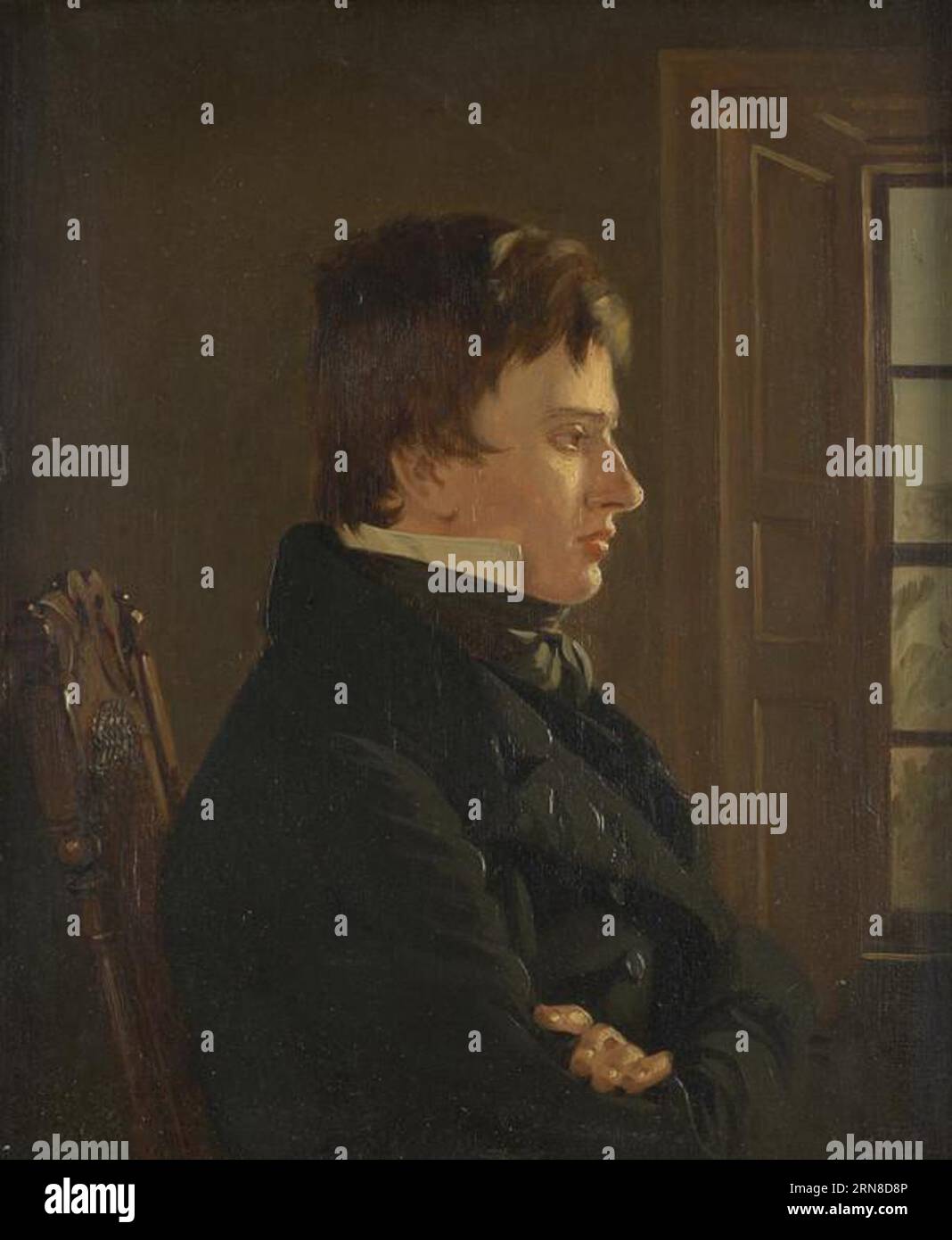 Thomas Sword Good, 1789 - 1872. Painter in Berwick (Self-portrait ...