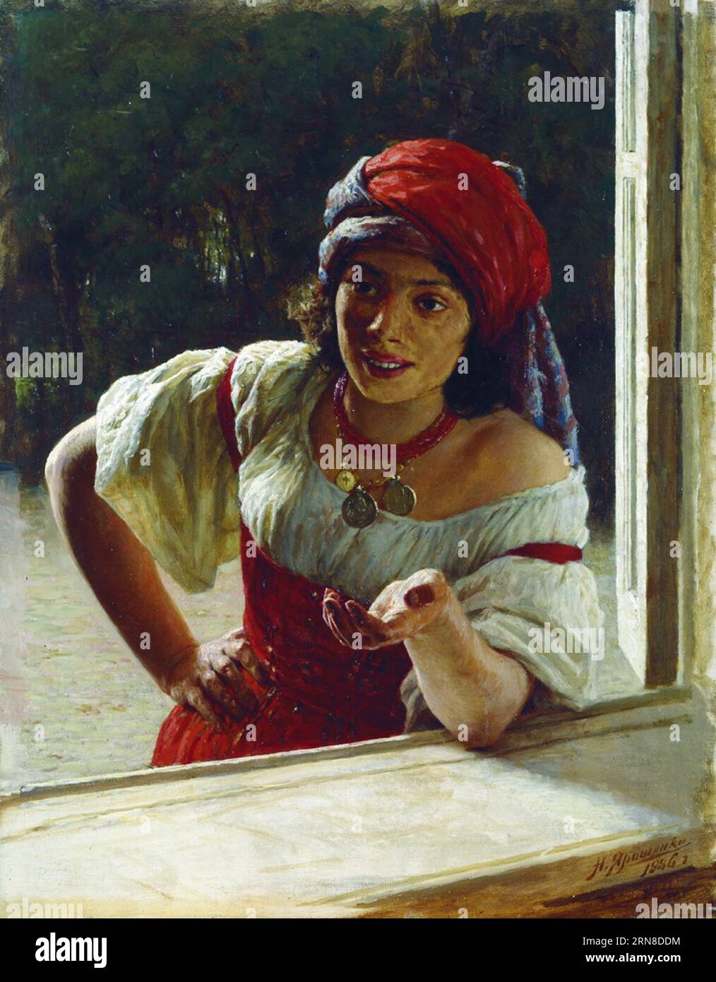 Gipsy woman hi-res stock photography and images - Alamy