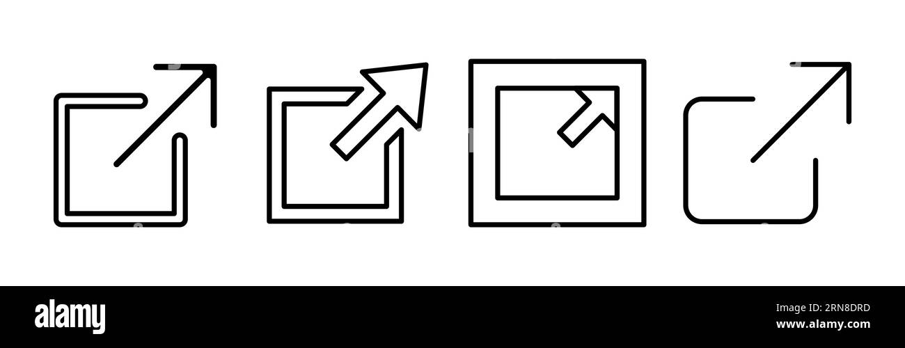 External share Black and White Stock Photos & Images - Alamy