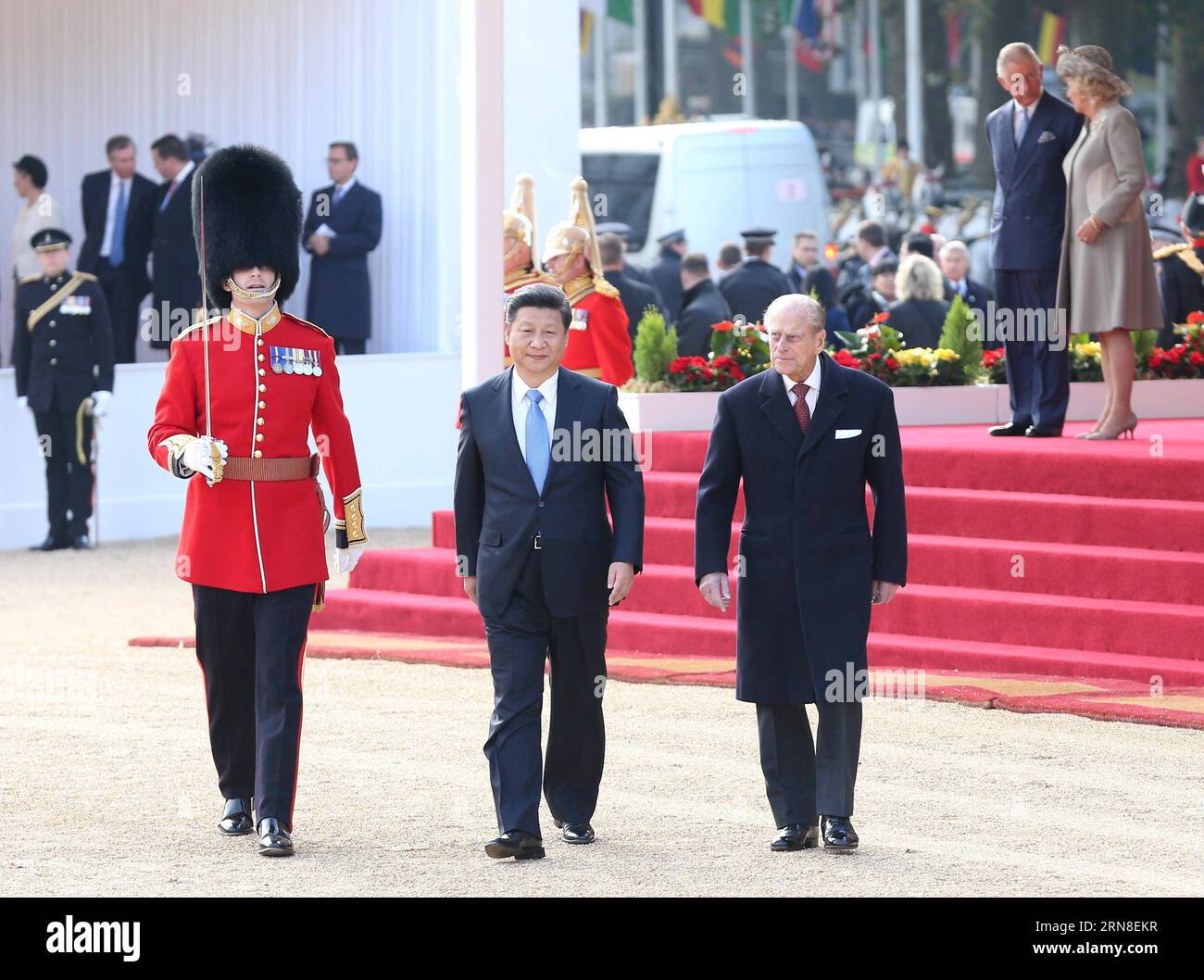 Elizabeth ii guard of honor hi-res stock photography and images - Alamy