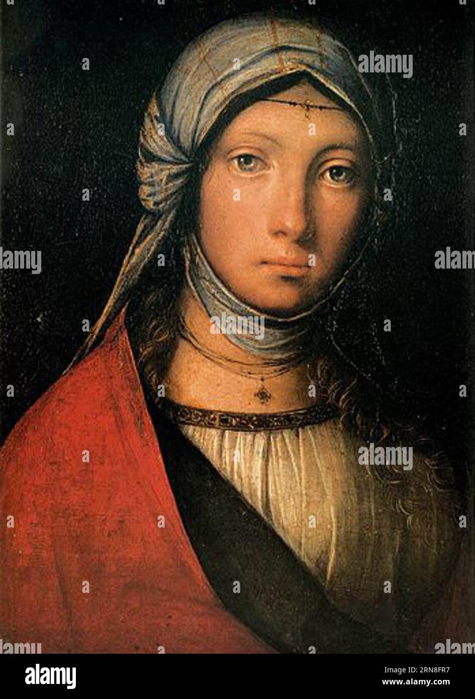 Gipsy girl between circa 1504 and circa 1505 by Boccaccio Boccaccino ...