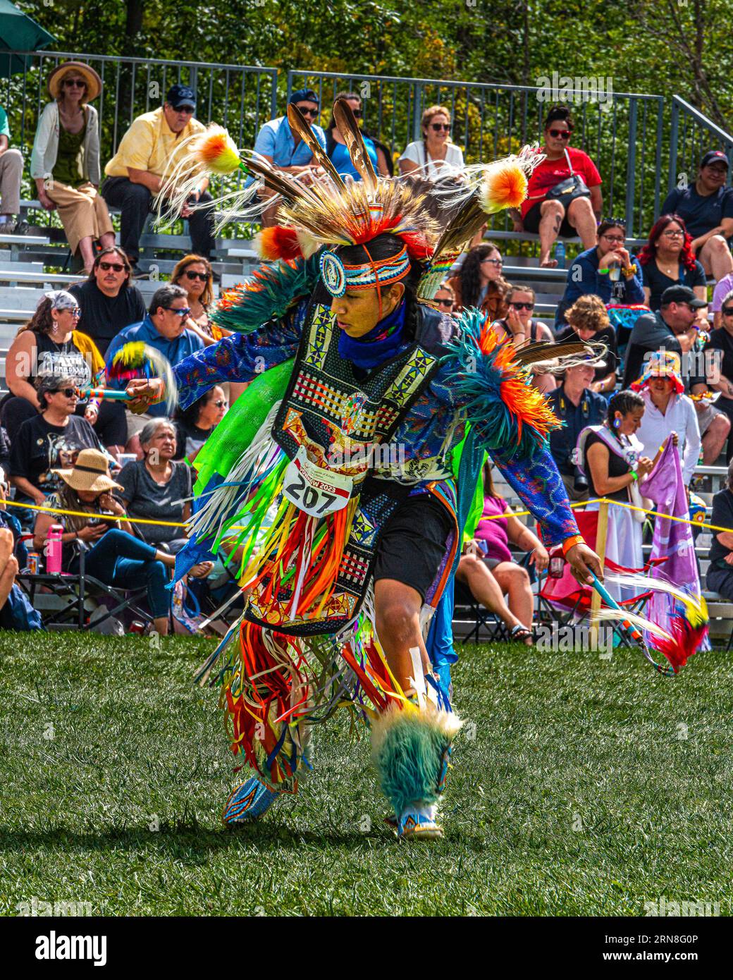 Pow Wow. It is one of the largest gatherings of the indigenous people ...