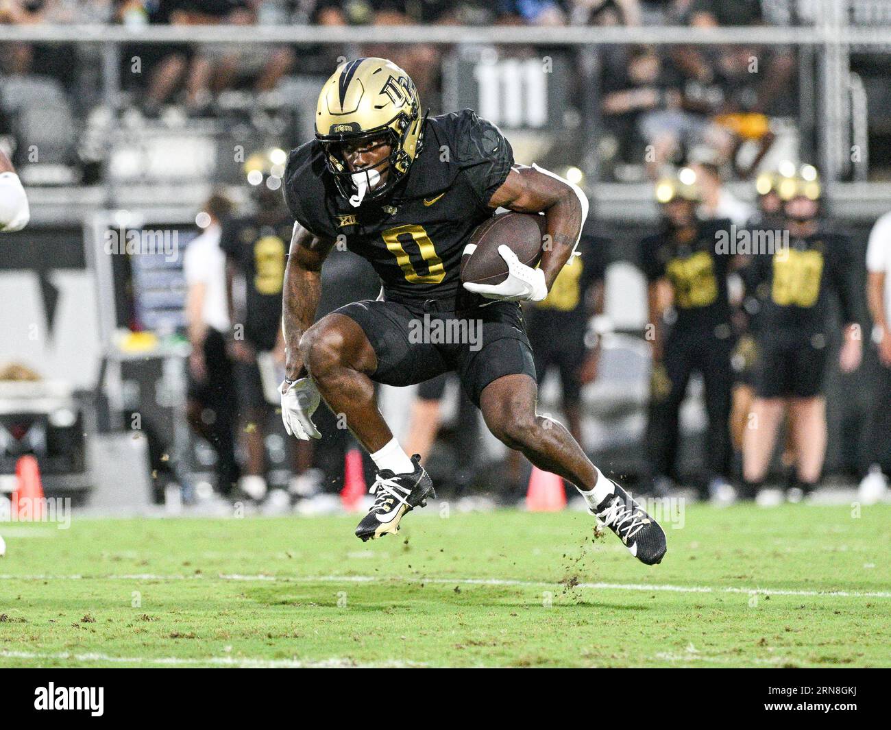 Orlando, USA. 31st Aug, 2023. August 31, 2023: UCF running back Johnny ...