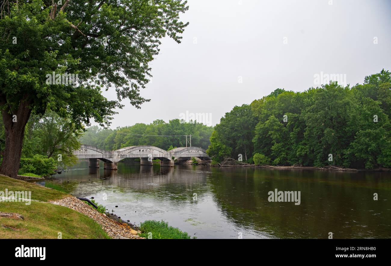 From the Mottville Bridge Historical Marker: Constructed in 1922, this ...