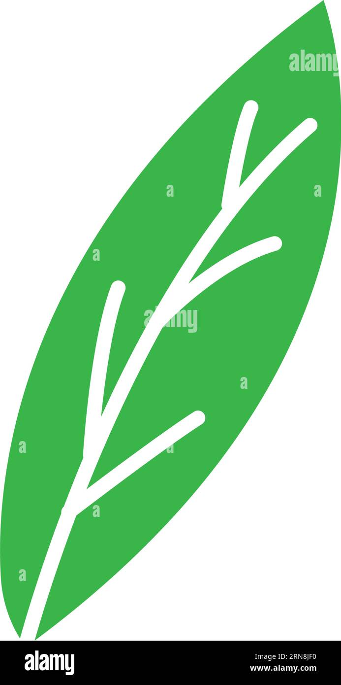 Leaf Icon Design Template Isolated Illustration Stock Vector Image