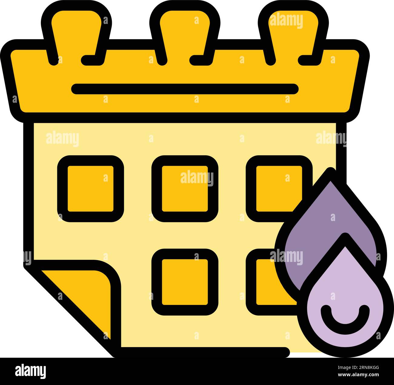 Car repair calendar icon outline vector. Engine mechanic. Gear machine ...