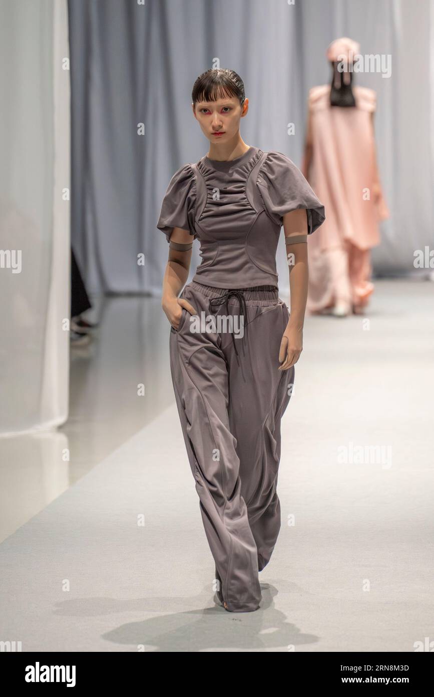 Tokyo, Japan. 31st Aug, 2023. Runway model, August 31, 2023 - Rakuten ...