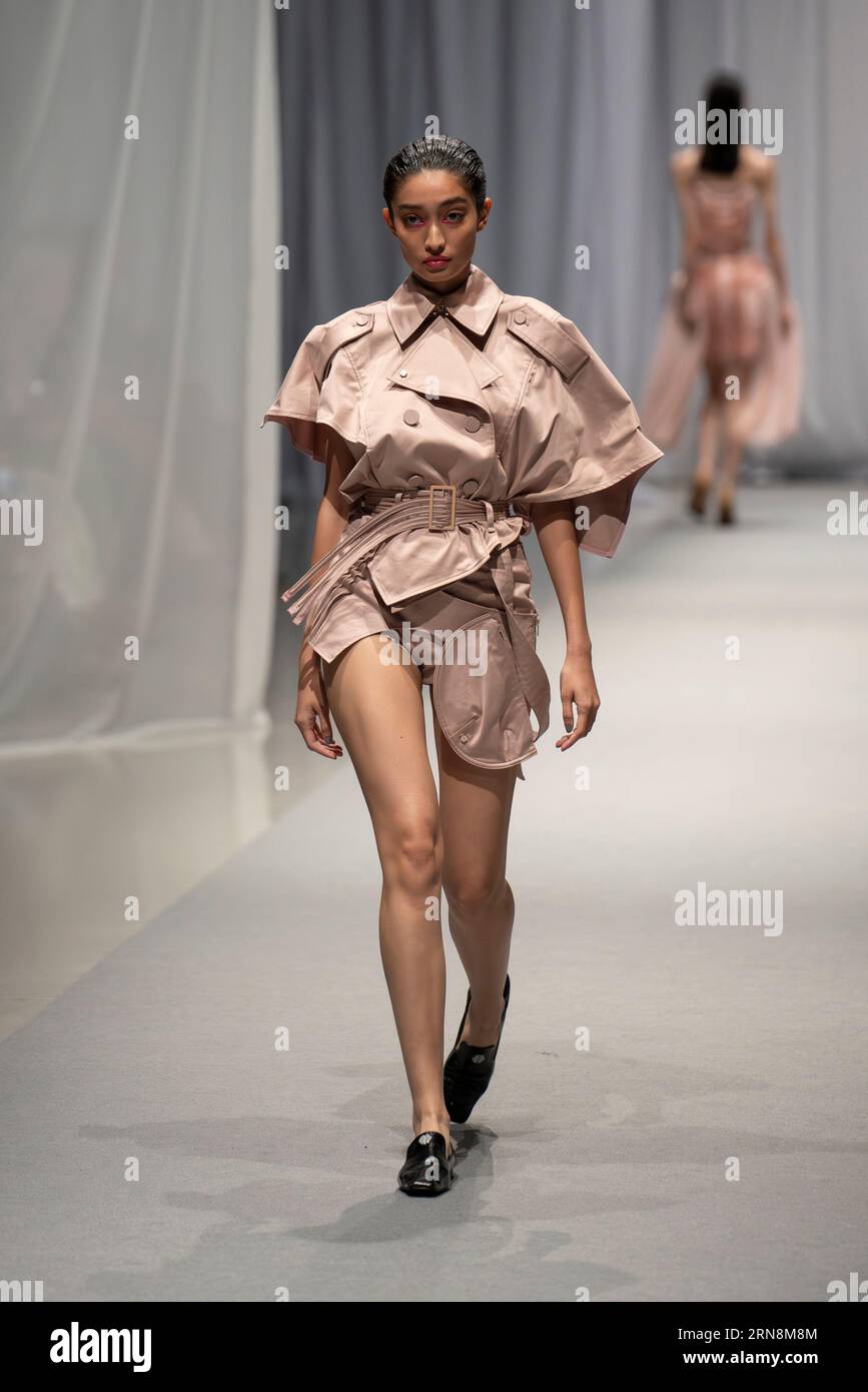 Tokyo, Japan. 31st Aug, 2023. Runway model, August 31, 2023 - Rakuten ...