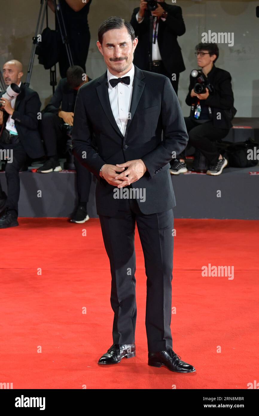 Venice Lido, Italy. 31st Aug, 2023. Clemen Shick attends the red carpet ...