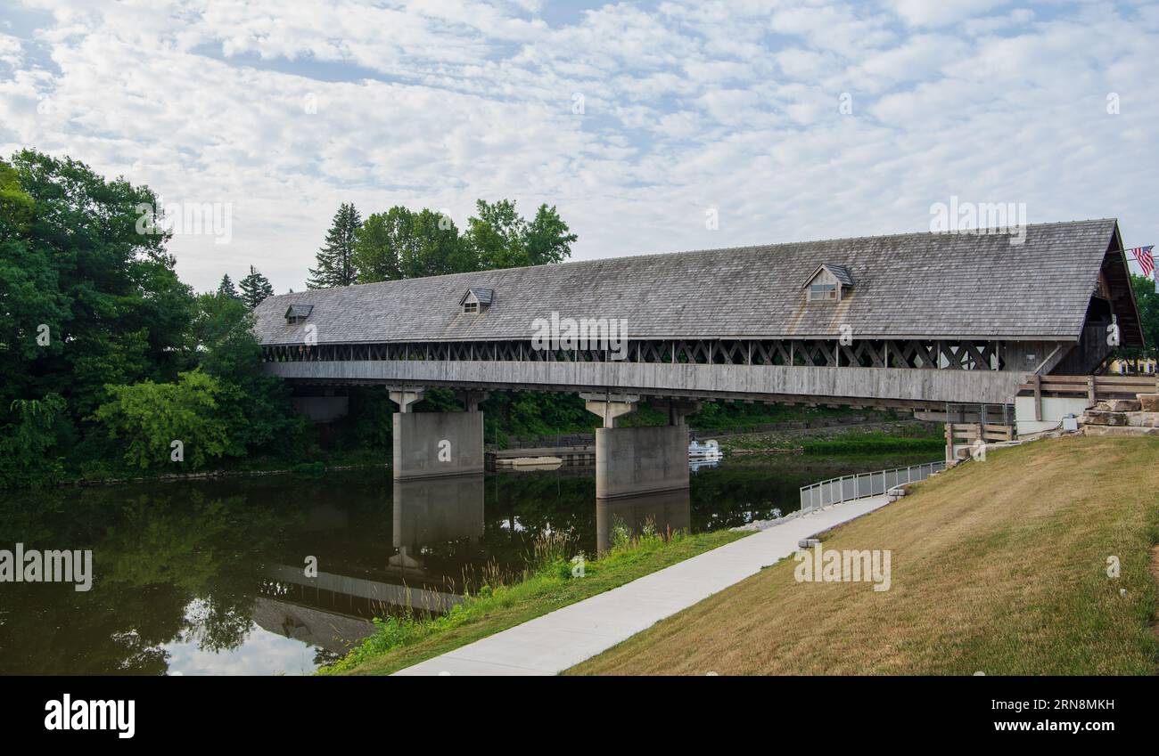Bridge # 22-73-02 Officially named “Holz Brücke” for wooden bridge in ...