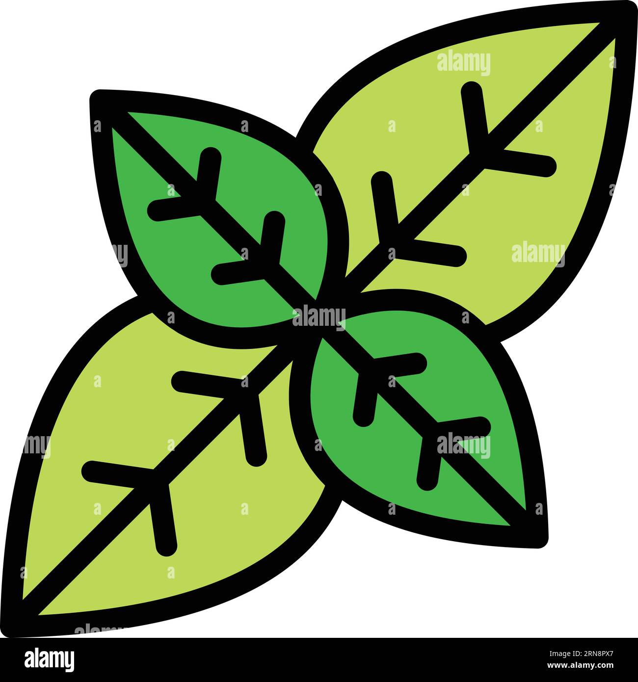 Garnish top view Stock Vector Images - Alamy