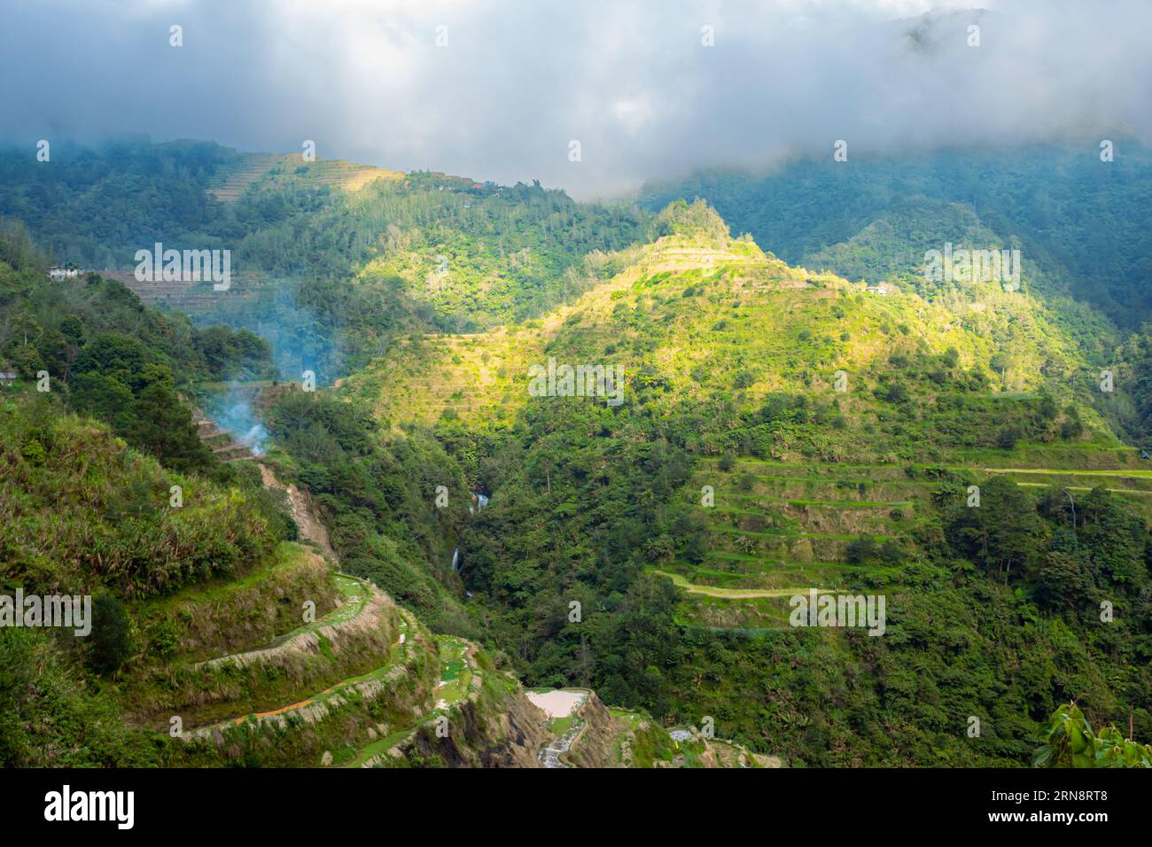 Batad Rice Terraces, UNESCO world heritage in Ifugao, Luzon Island, the ...