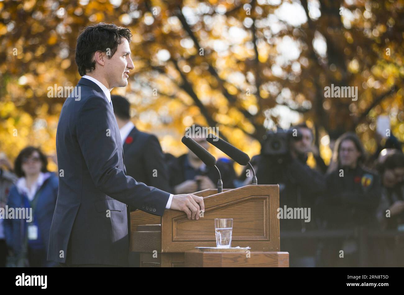 (151104) -- OTTAWA, Nov. 4, 2015 -- Newly elected Canadian Prime ...