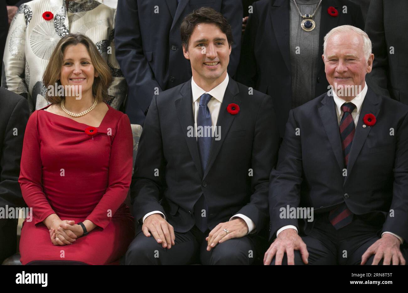 (151104) -- OTTAWA, Nov. 4, 2015 -- Newly elected Canadian Prime ...