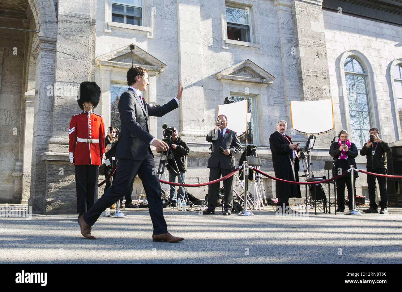 (151104) -- OTTAWA, Nov. 4, 2015 -- Newly elected Canadian Prime ...