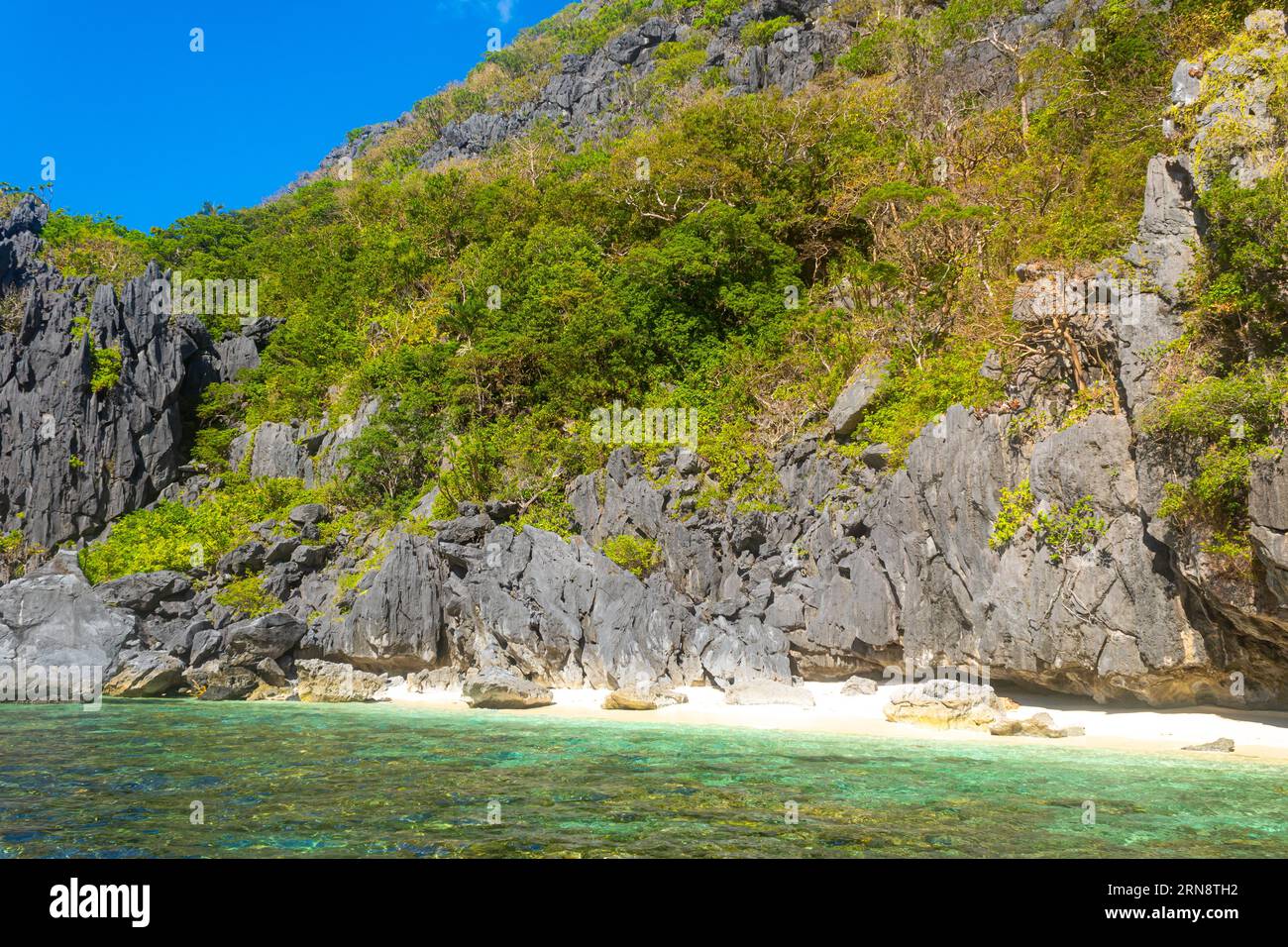 Shimizu Island, Bacuit Archipelago, El Nido, Palawan, Philippines Stock ...