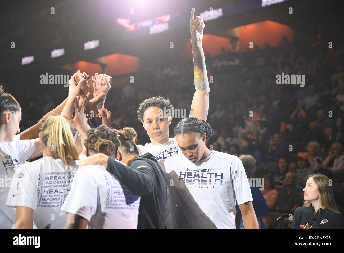 August 31, 2023: Phoenix Mercury center Brittney Griner (42 ...