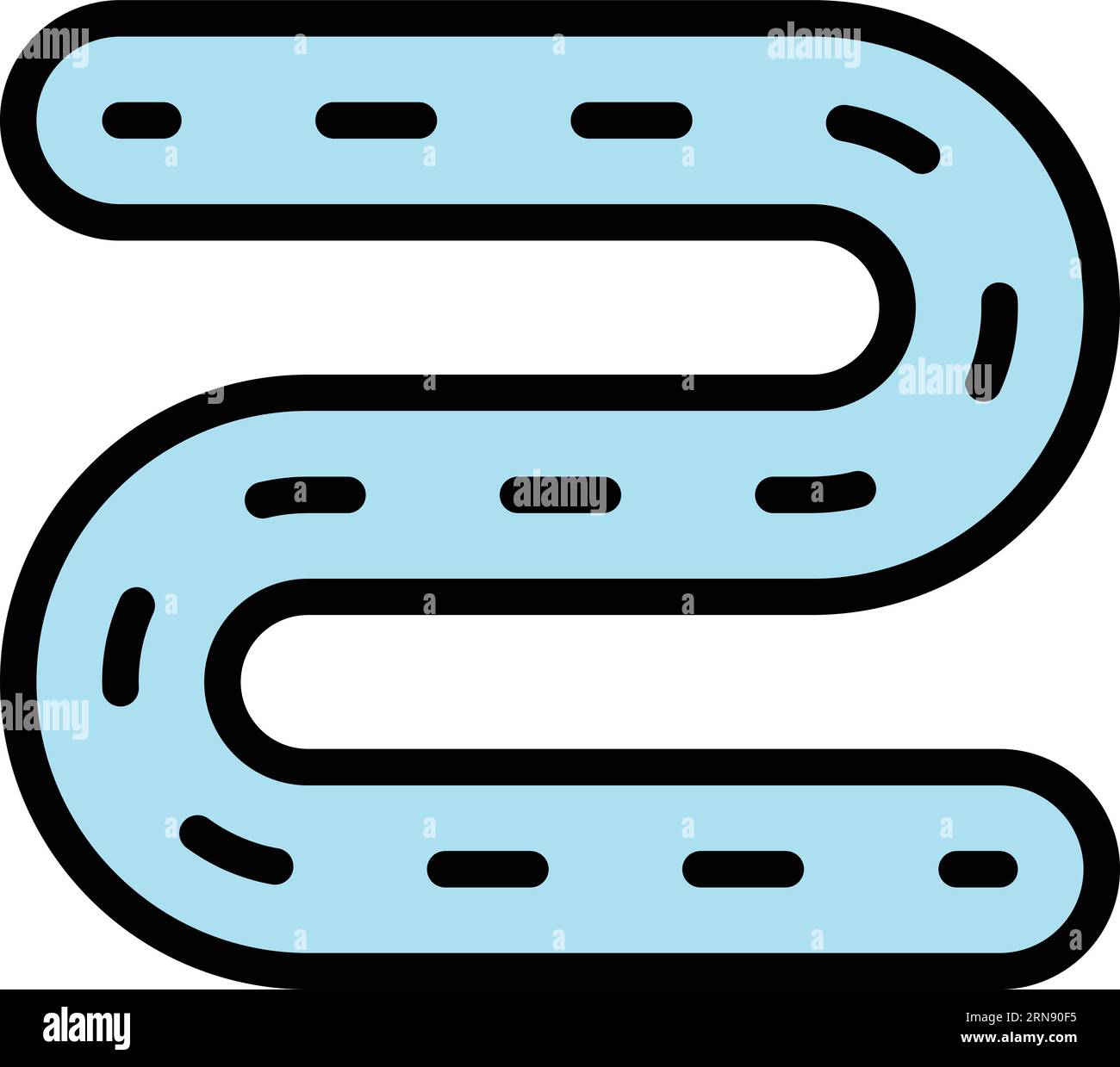 Circular Race Track Clipart