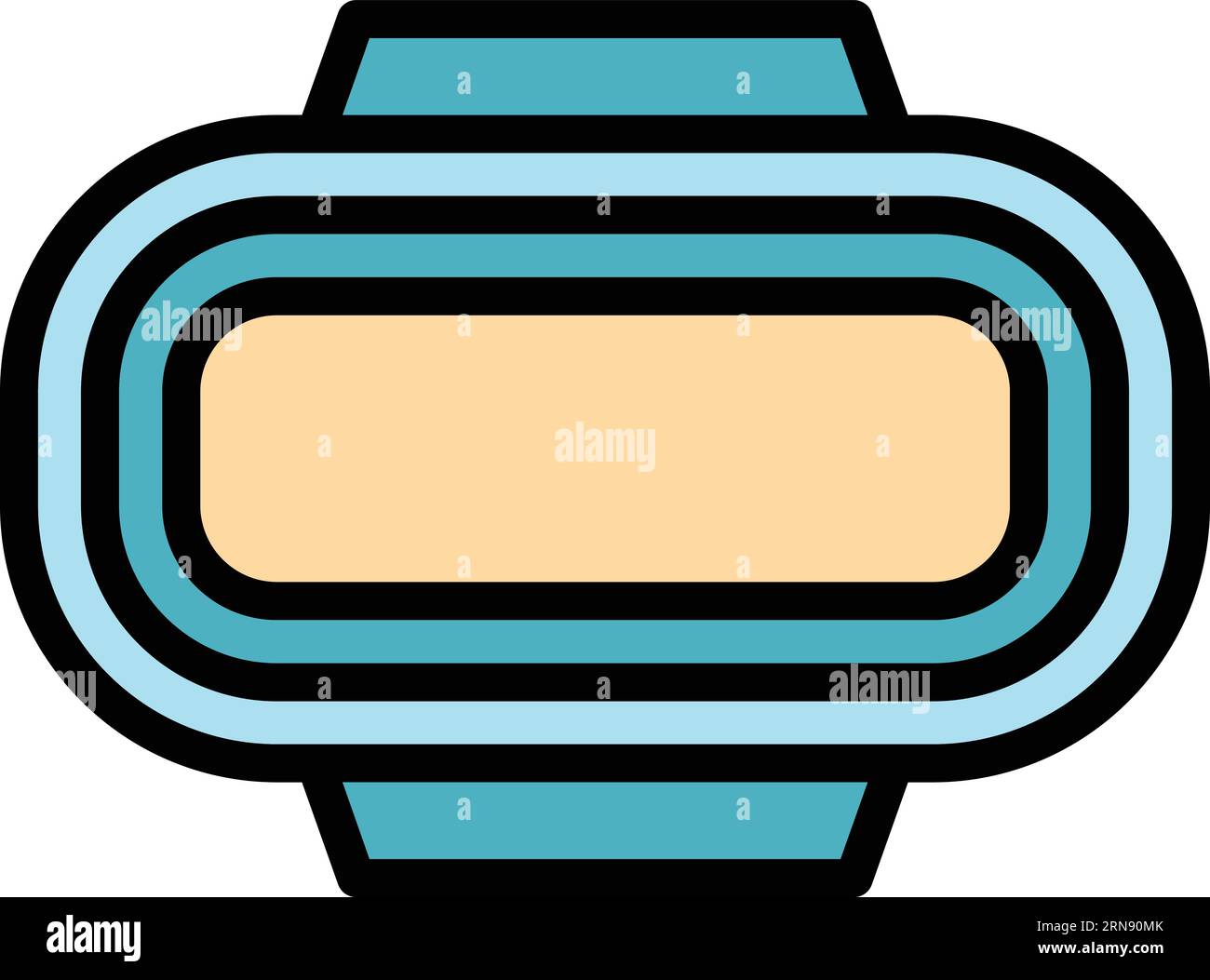 View racetrack icon outline vector. Race circuit. Start road color flat ...