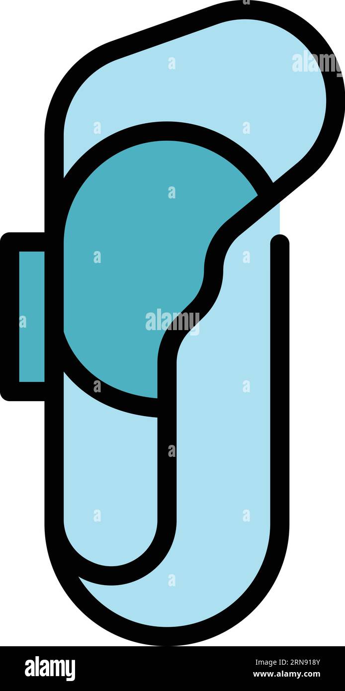 Motorsport track icon outline vector. Race circuit. Top view color flat Stock Vector Image & Art ...