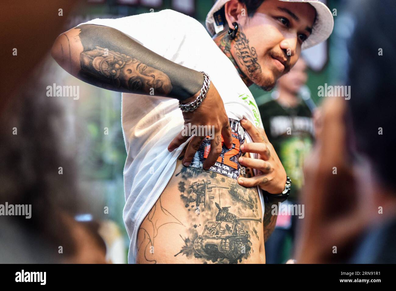 Realistic tattoo hi-res stock photography and images - Alamy