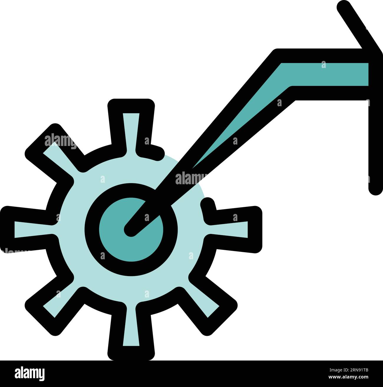 Jockey wheel boot icon outline vector. Race sport. Fast run color flat ...