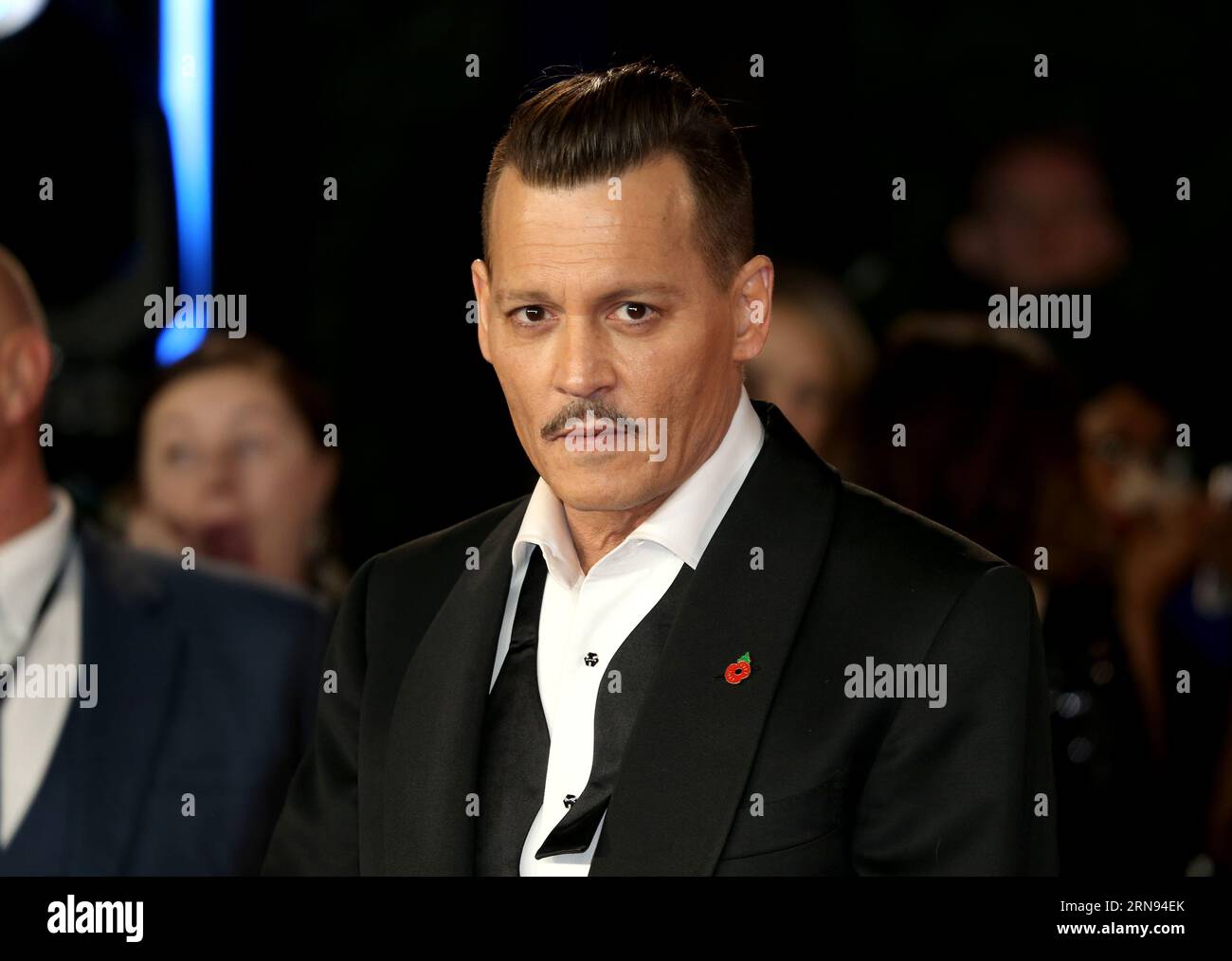 Johnny Depp attends the 'Murder On The Orient Express' World Premiere ...