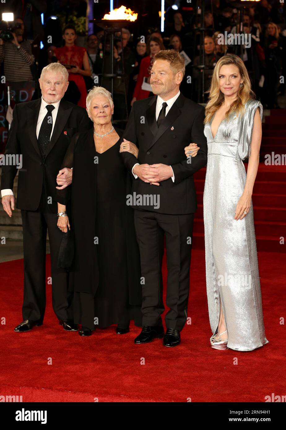 Derek Jacobi, Judi Dench, Kenneth Branagh, Michelle Pfeiffer attend the ...