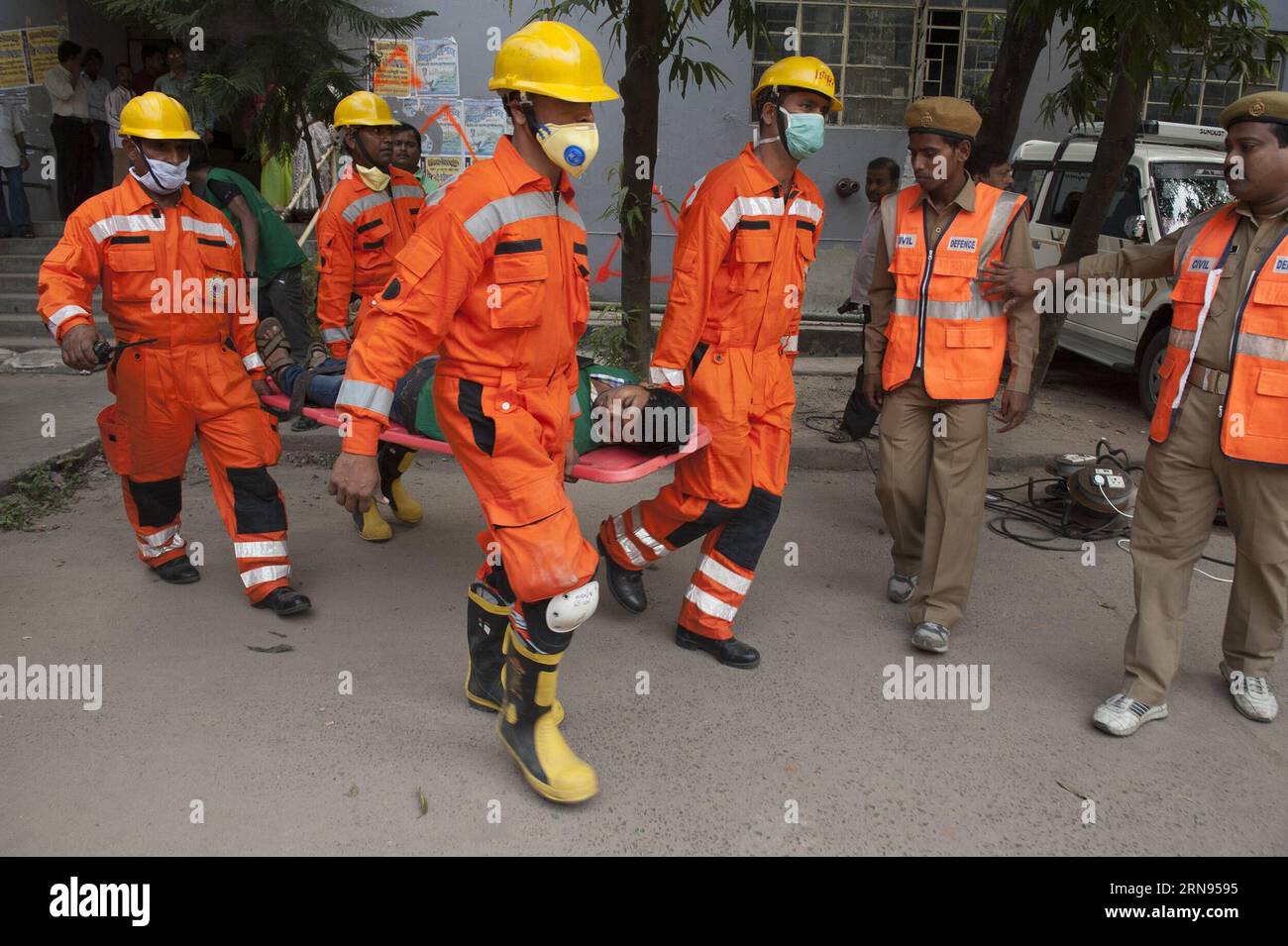 Civil defence drill hi-res stock photography and images - Alamy