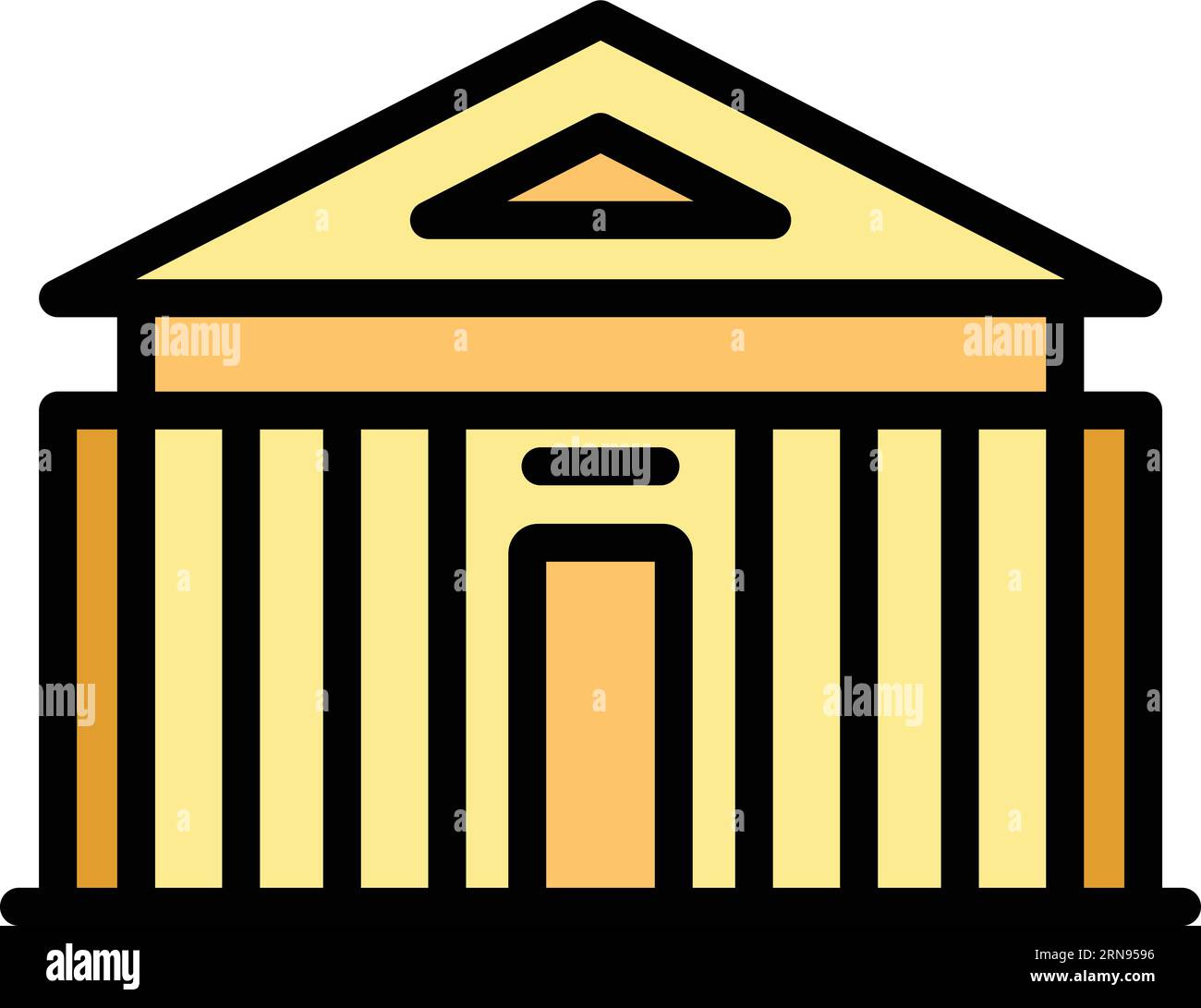 Culture opera house icon outline vector. City world. Europe ...