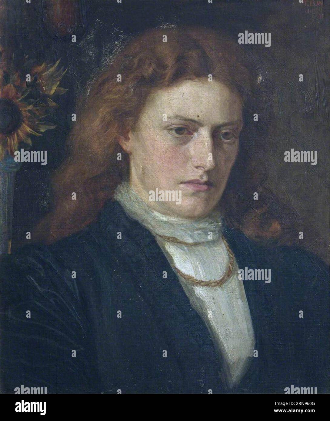 An Unknown Young Woman between 1870 and 1899 by Theodore Blake Wirgman ...