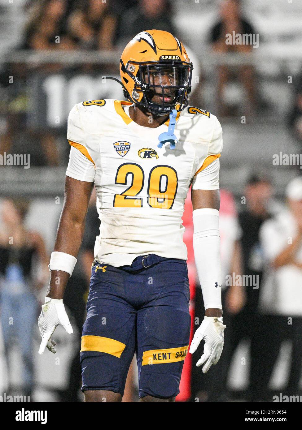 August 31, 2023: Kent State defensive back Jalani Williams (29) during ...