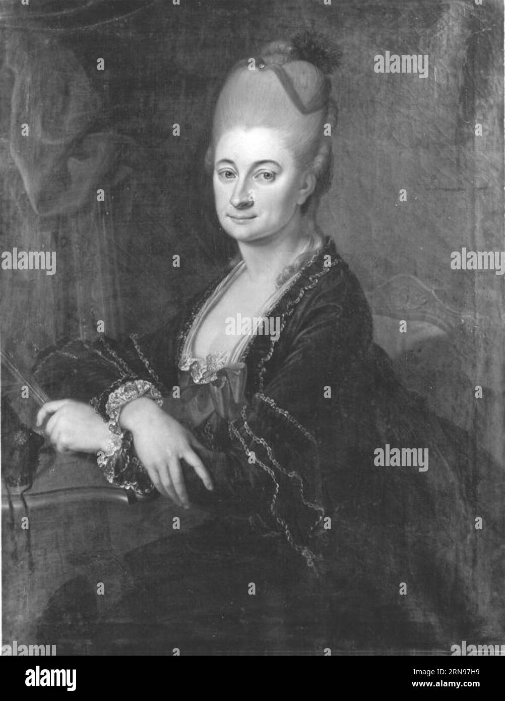 Maria Amalia of Zweibrücken-Birkenfeld circa 1780 by Heinrich Carl ...