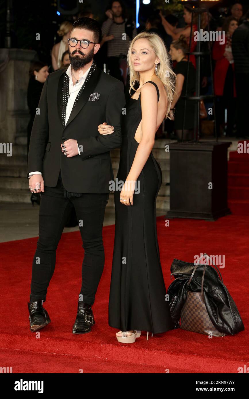 Matt Spracklen and Charlotte Black attend the 'Murder On The Orient ...