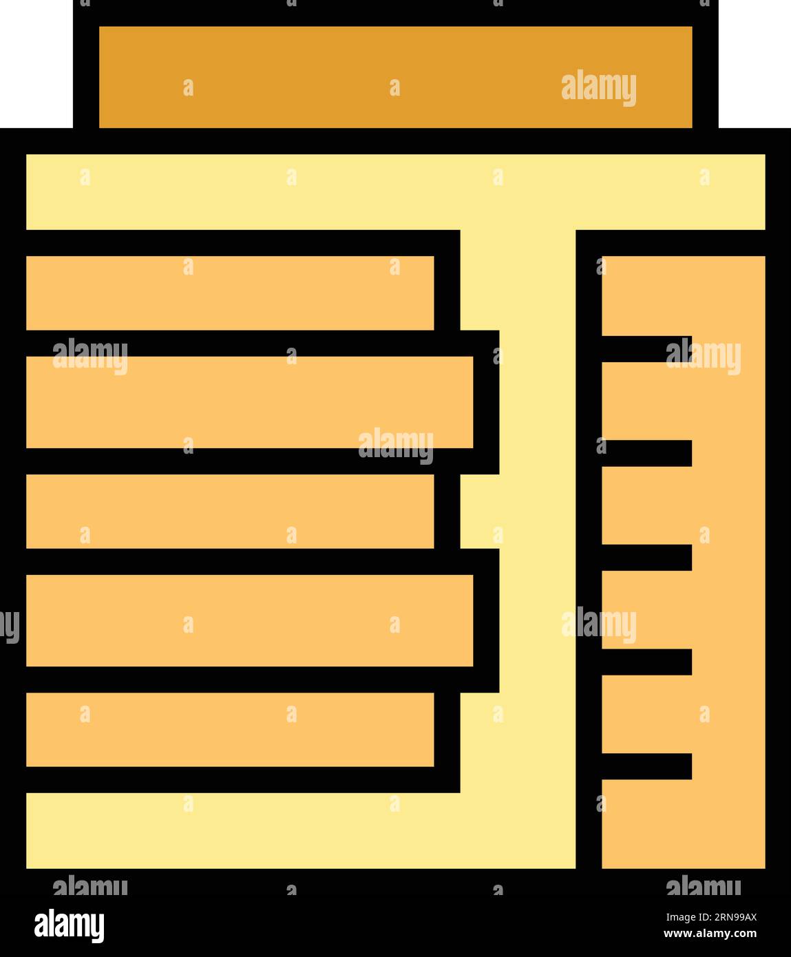 Chalet villa icon outline vector. Home building. Modern home color flat ... Chalet villa icon outline vector. Home building. Modern home color flat ...