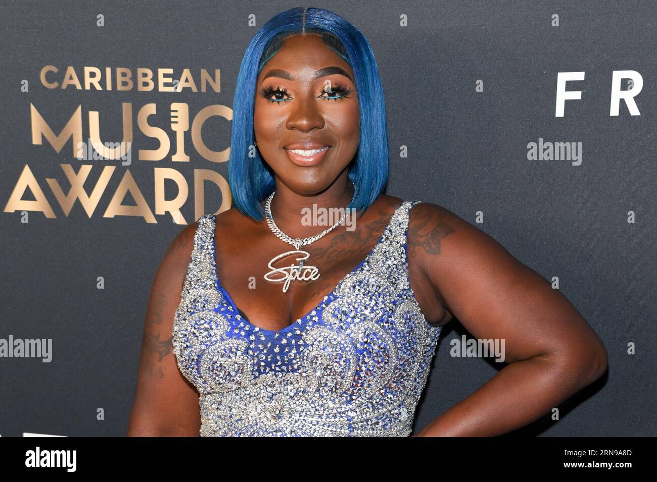 Brooklyn, USA. 31st Aug, 2023. Spice, Grace Latoya Hamilton, attending ...