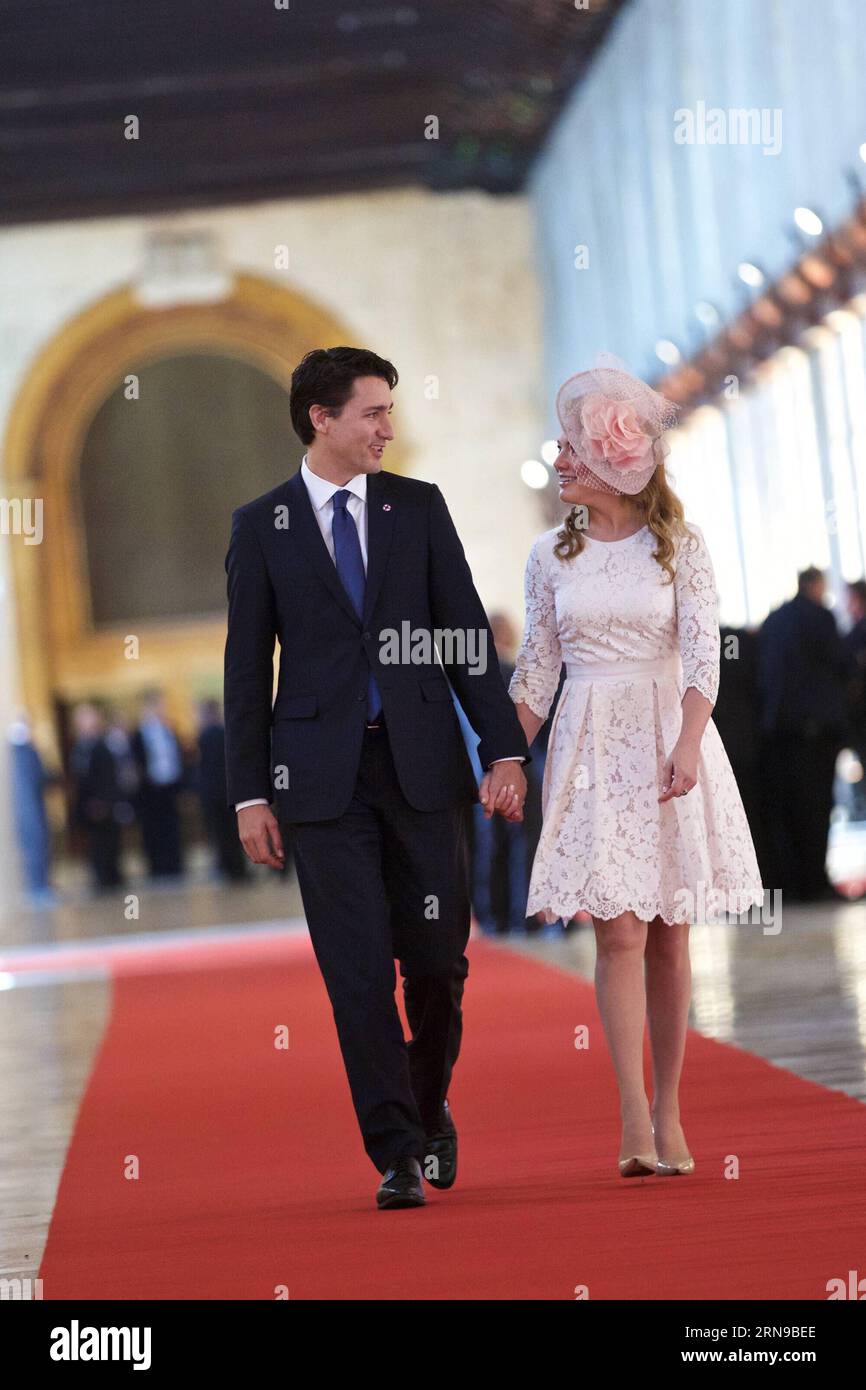 (151127) -- VALLETTA, Nov. 27, 2015 -- Canadian Prime Minister Justin ...
