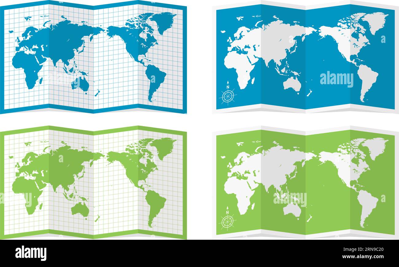 World map gps location hi-res stock photography and images - Alamy