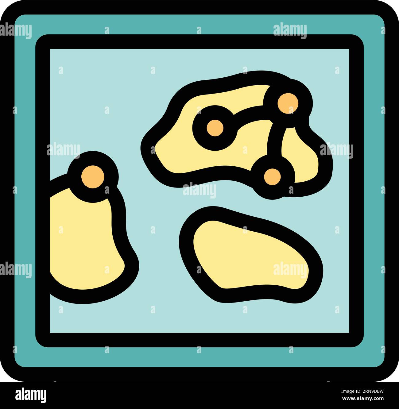 Migration map icon outline vector. War refugee. Poor help color flat ...