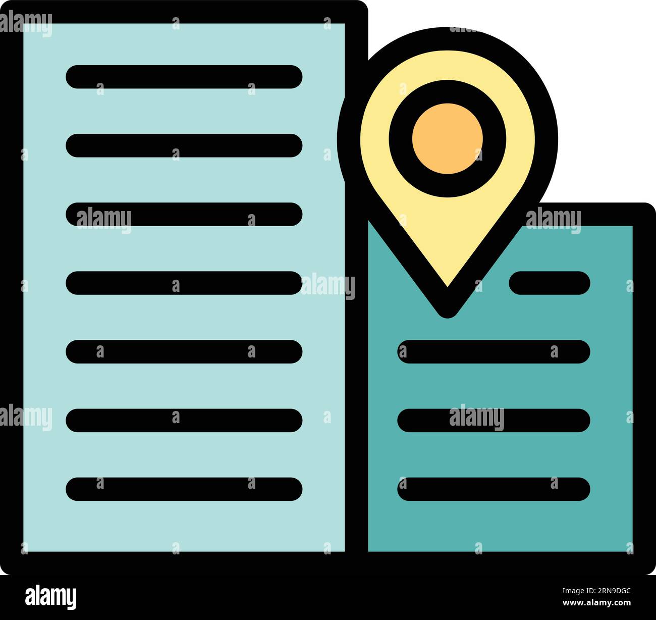 Asylum location icon outline vector. War refugee. Migration seeker ...