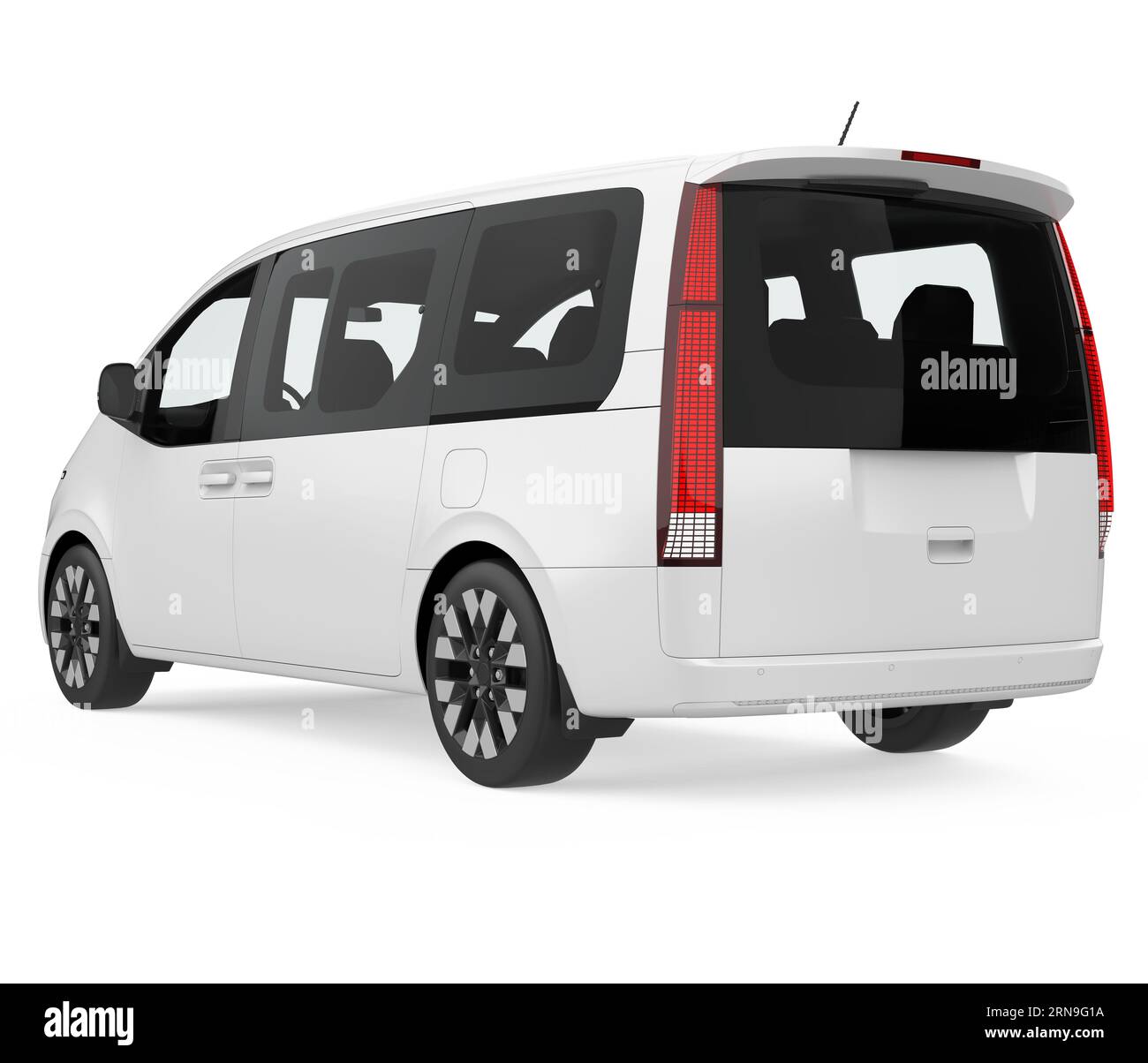 White minivan Cut Out Stock Images & Pictures - Alamy