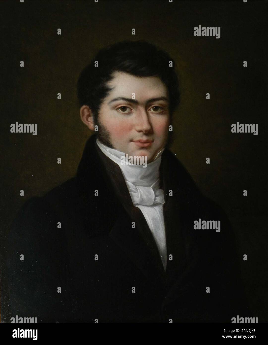 Portrait of Léonce Angrand End of 1820s or early 1830s by Eugénie ...