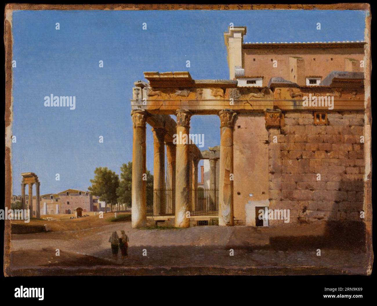 The Temple of Antoninus and Faustina - San Lorenzo in Miranda, Rome ...