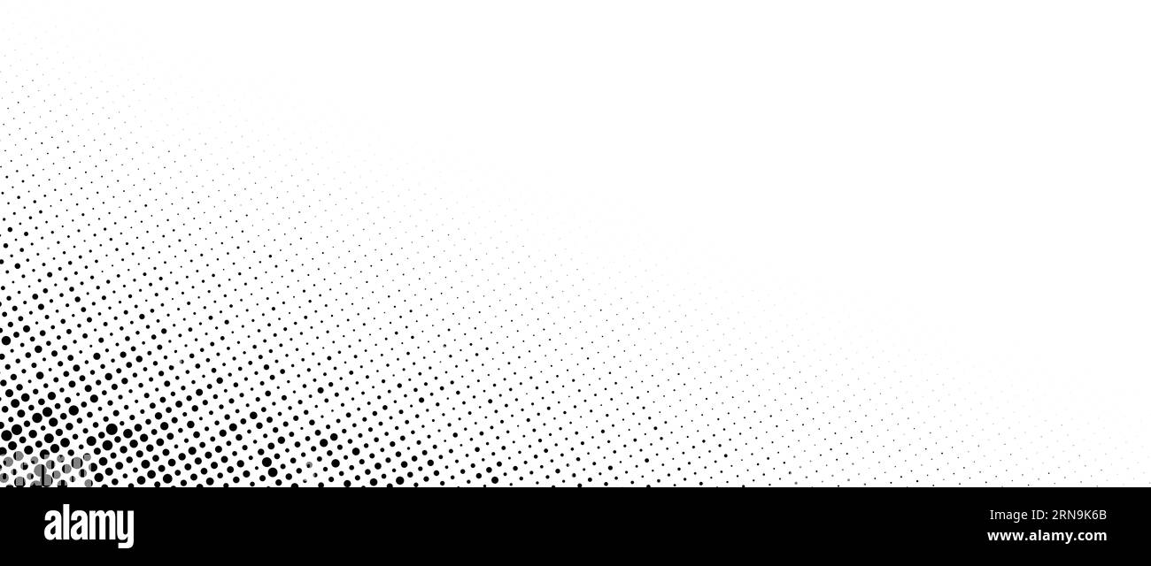 Corner halftone texture. Dotted gradient pattern background. Abstract ...