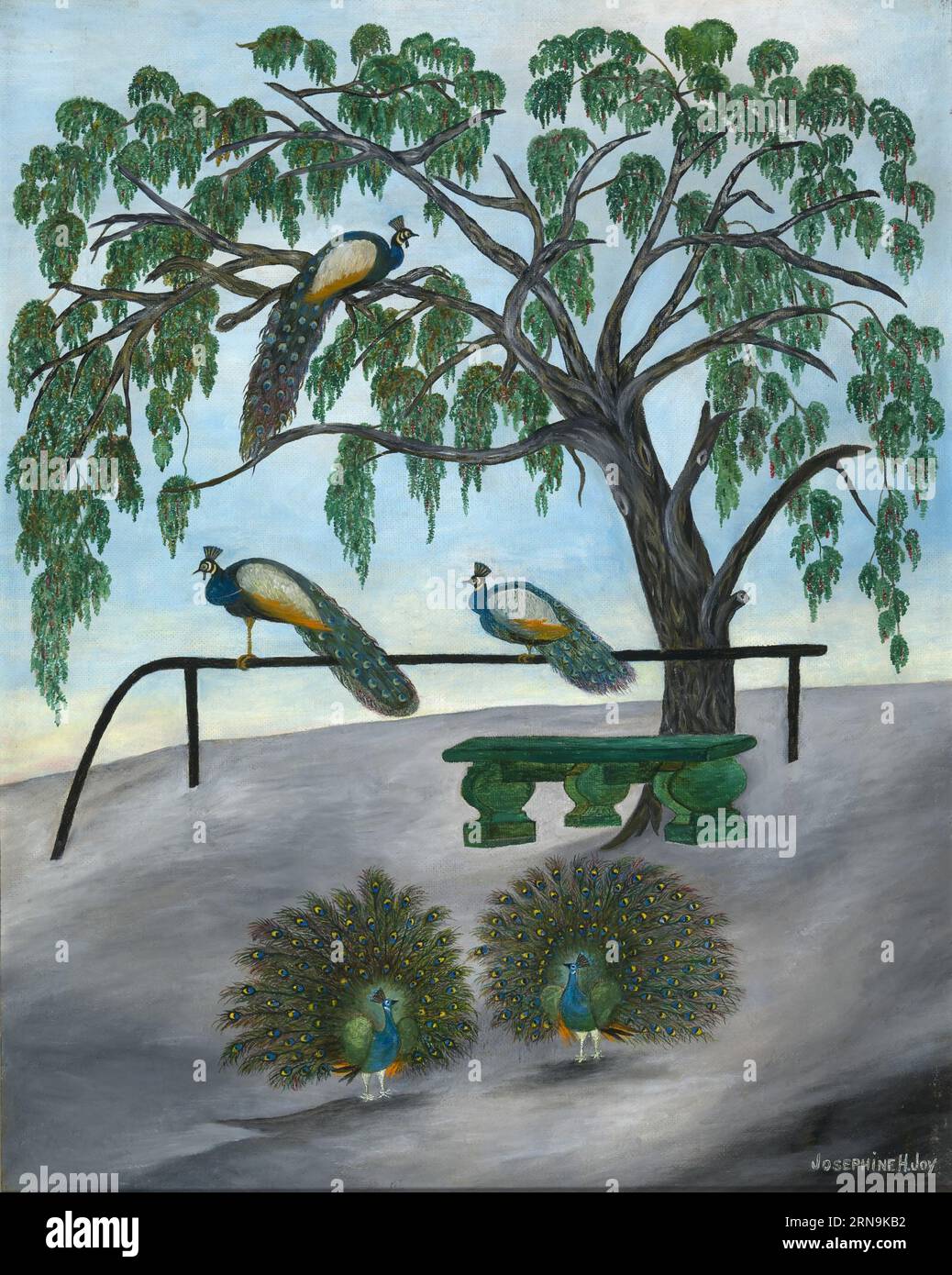 Trysting at Evening between circa 1935 and circa 1939 by Josephine Joy ...