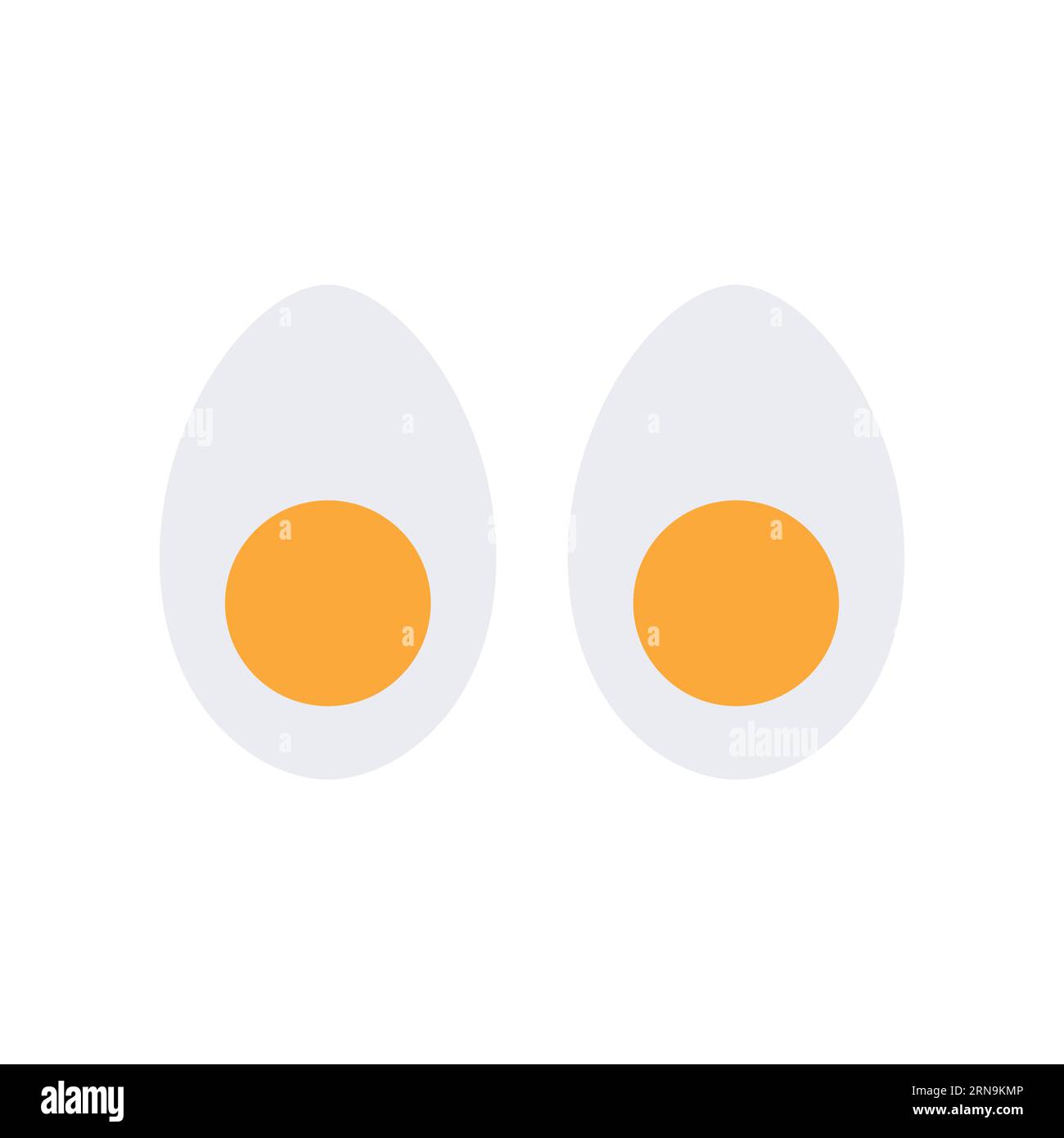 Boiled egg Icon. Boiled egg Flat Icon Symbol Vector Illustration Stock ...