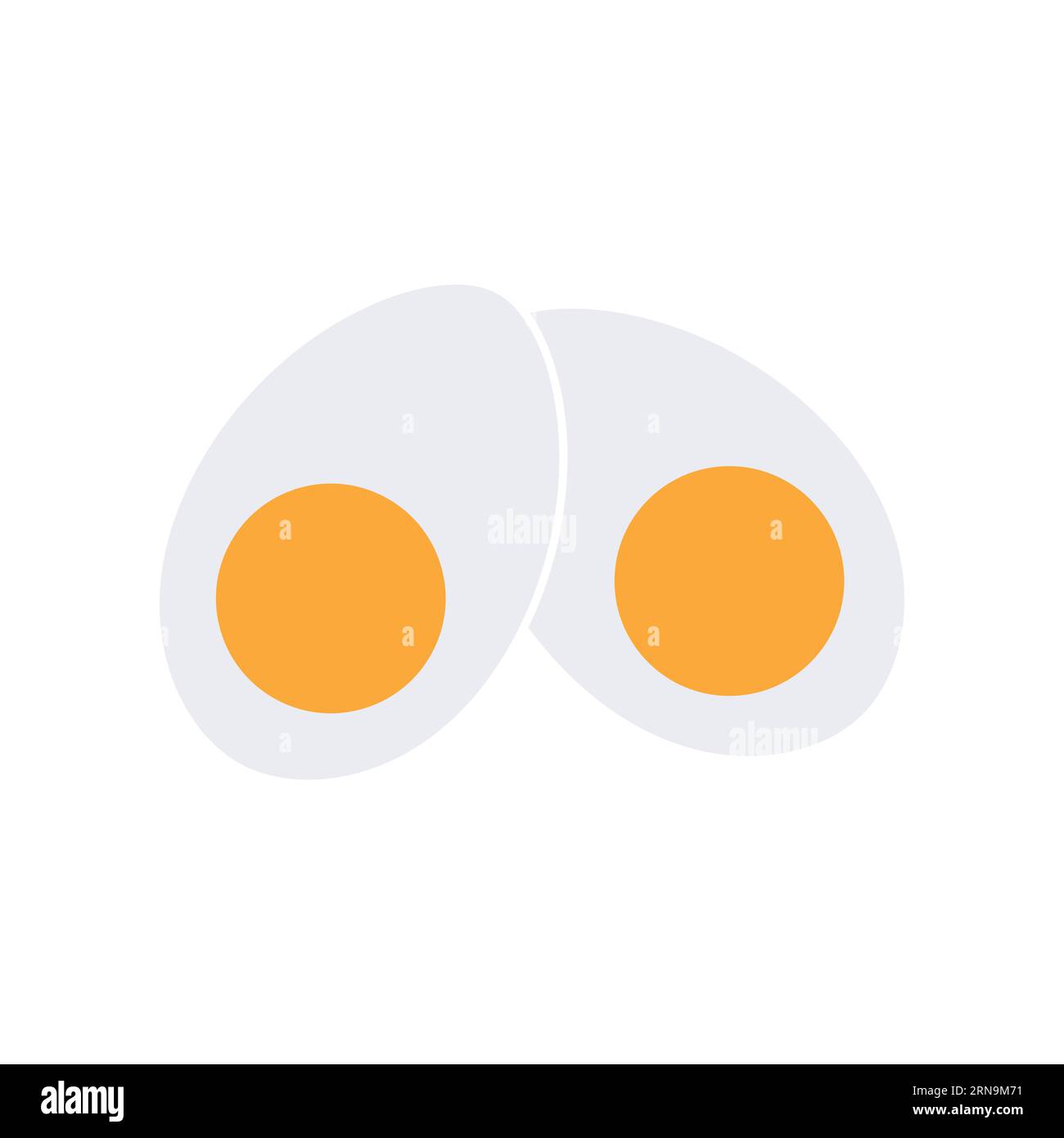 Boiled egg Icon. Boiled egg Flat Icon Symbol Vector Illustration Stock Vector Image & Art - Alamy