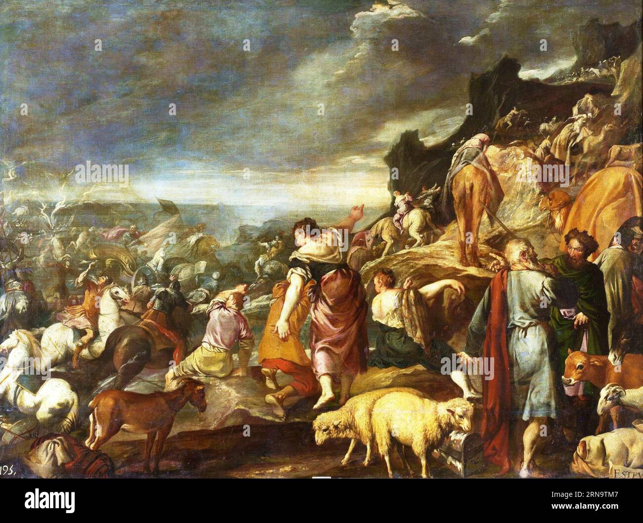 El paso del mar Rojo 17th century by Esteban March Stock Photo - Alamy El paso del mar Rojo 17th century by Esteban March Stock Photo - Alamy