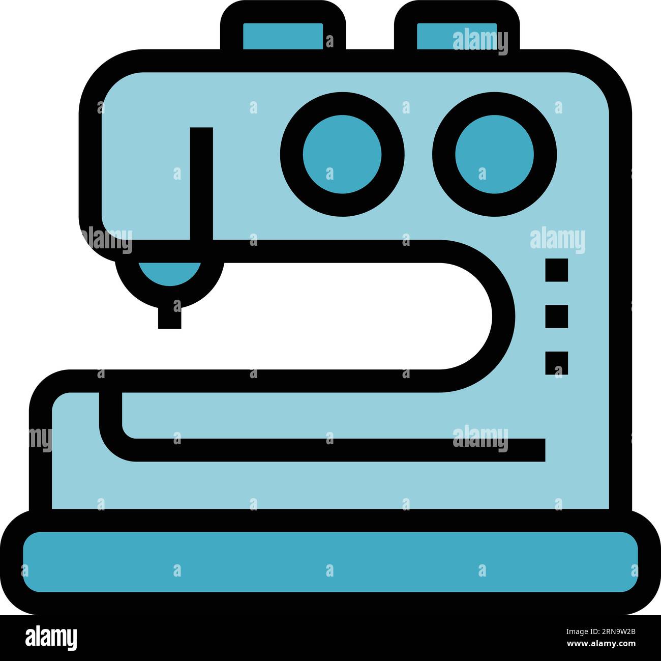 Children sewing machine Cut Out Stock Images & Pictures - Alamy